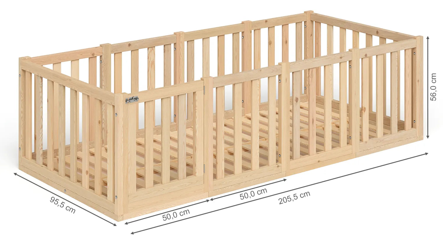 Erstaunlich Bodenbett Mit Hohem Gitter Bilder